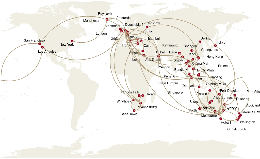 Create Air Travel Route Maps With Ggplot2