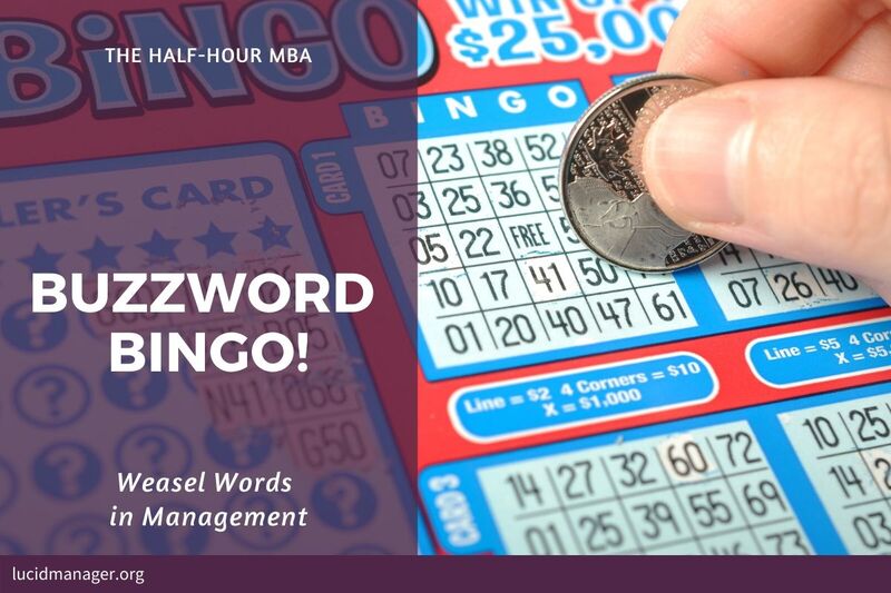Buzzword Bingo Play This Game At Your Next Meeting